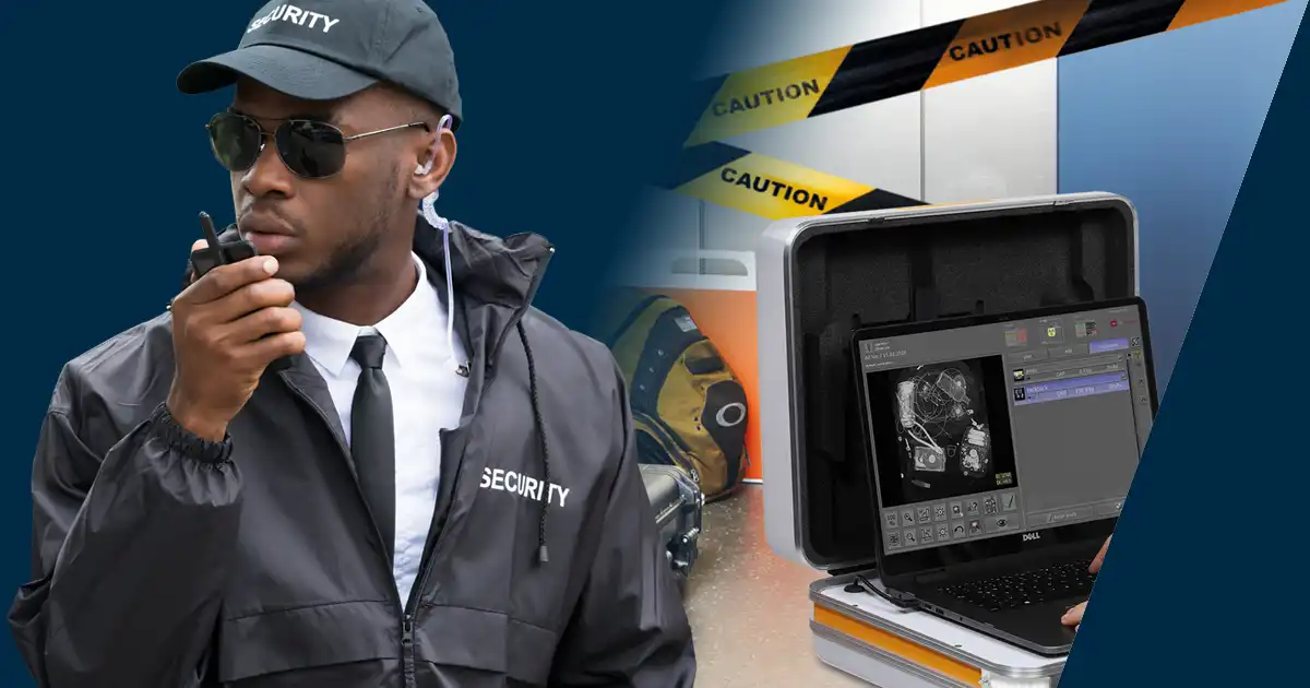 X-ray machines and dicos-software for security, police and border patrol