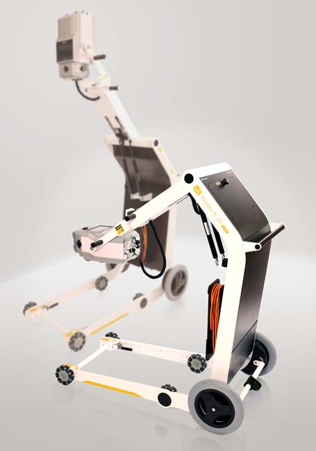 Portable, digital X-ray machine for ambulatory care