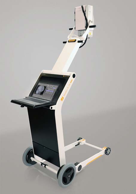 Portable digital X-ray machine for cruise ship’s medical centre