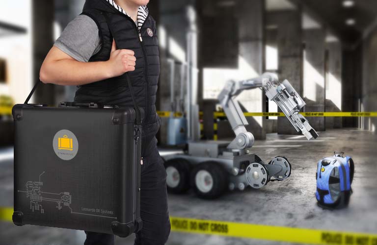 Leonardo DR mini III - Portable DR system for the security industry