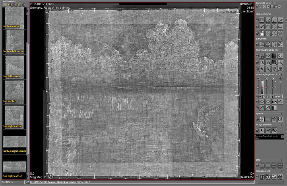 digital image management for radiographic inspection (RT) NDT